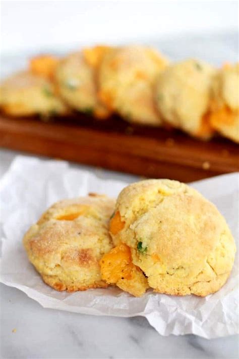 Sweet Honey Jalapeño Cheddar Cornbread Biscuits Half Baked Harvest