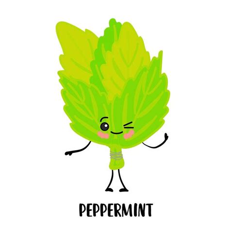 Peppermint Characters Vector Art Icons And Graphics For Free Download
