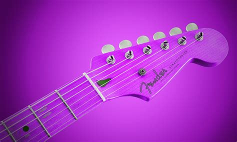 Purple Electric Guitar Wallpapers