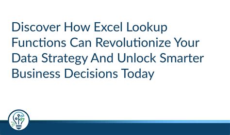 Excel Lookup Function For Data Mastery