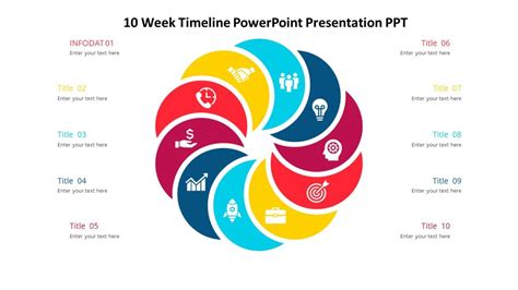 10 Week Timeline Powerpoint Presentation Ppt Pptuniverse