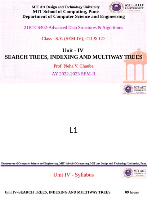 unit 4 search trees pdf parsing software engineering