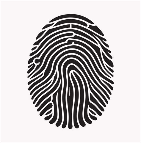 Download Biometric Fingerprint Silhouette In High Resolution 52526772