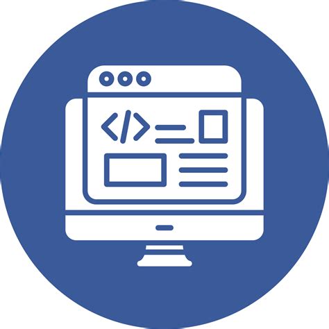 Back End Developer Vector Icon 15799265 Vector Art At Vecteezy