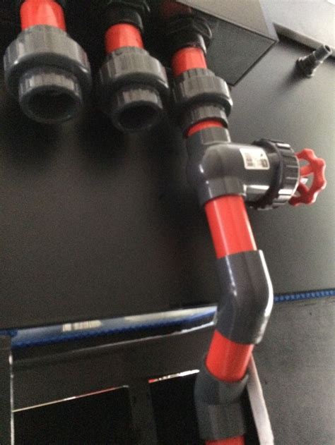 Hard Plumbing My Synergy External Overflow Box Going All Drains