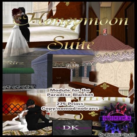 Second Life Marketplace Honeymoon Module For The Paradise Blanket
