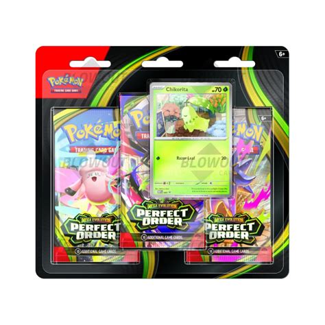 Pokémon Perfect Order 3 Pack Blister Mystic Mirage