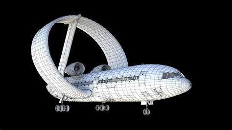 Lockheed Ring Wing Airliner 3d Model By Citizensnip