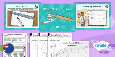 Year 5 Measurement Measuring The Perimeter Of 2d Shapes Lesson 2