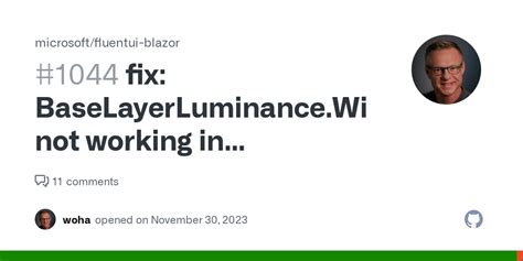Fix BaseLayerLuminance WithDefault Not Working In MainLayout Razor