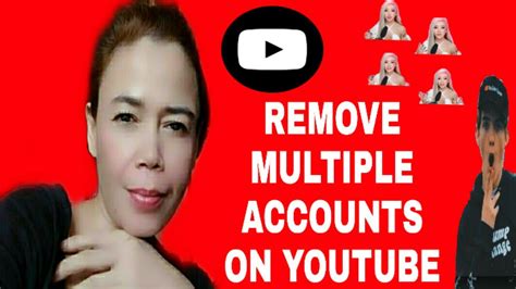 How To Remove Your Account On Youtubetagalog Tutorial Youtube