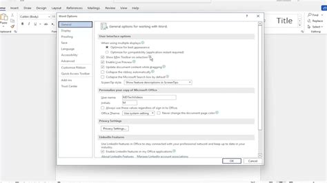 How To Show Mini Toolbar On Selection In Wordexcelpowerpoint