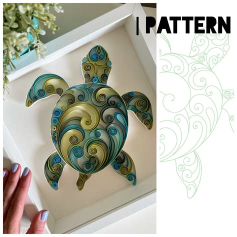 Quilling Unicorn Digital Pattern For Printing Out To Make Inspire Uplift