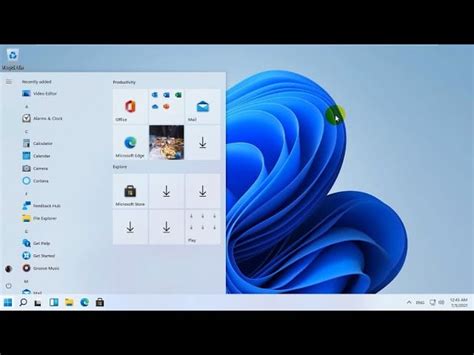 Windows Start Menu Left Align