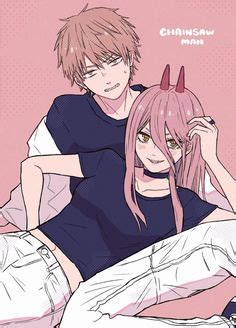 Power X Denji Ideas Chainsaw Anime Man