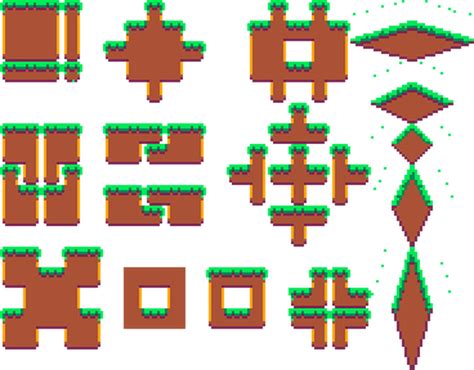 Pico 8 Platformer Assets By Fisherg