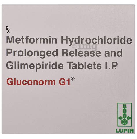 Gluconorm G1 Tab At ₹ 13535strip Diabitic Cantrol In Harda Id