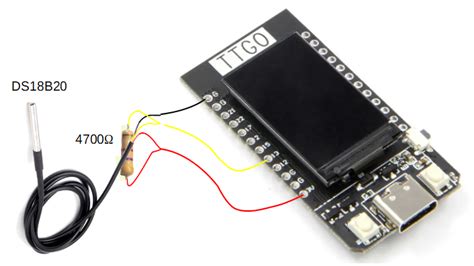 Mesure De Température Et Affichage Sur Un Esp32 F1atb