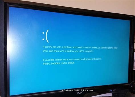 How To Fix Video Dxgkrnl Fatal Error In Windows 10