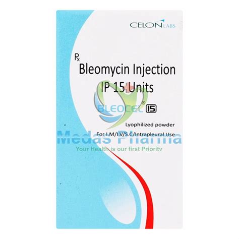 Celon Laboratories Ltd Bleocel Bleomycin 15iu Injection 1 Ml In 1 Vial