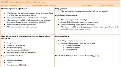 Epq Problem Solving And Decision Making Table Full Marks 43 Off
