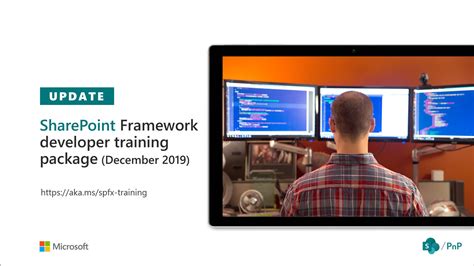 Updated Sharepoint Framework Microsoft 365 Developer
