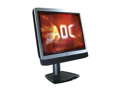 Open Box AOC Active Matrix TFT LCD SXGA LCD Monitor Ms LM Newegg Com