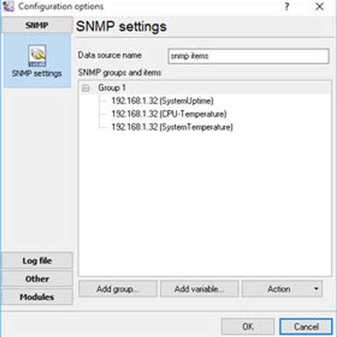 alternativas a snmp data logger