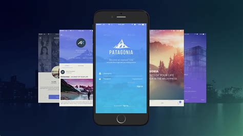 Mobile App Presentation Template Collection