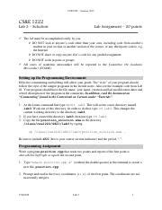 Lab3 Pdf CSE1222 Summer 2018 CS E 1222 Lab 3 Selection Lab Assignment 20 Points The Lab Must