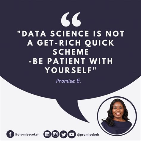 promise ekeh on linkedin datascience transition getrichquick
