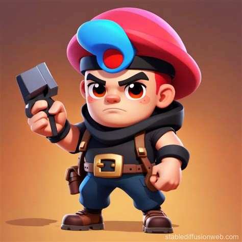 New Brawl Stars Character Stable Diffusion Online