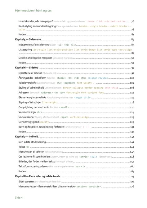 toc2 da html og css