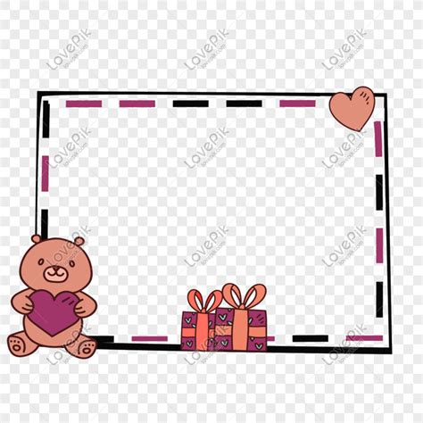 손으로 그린 만화 크리 에이 티브 경계 Png 일러스트 무료 다운로드 Lovepik