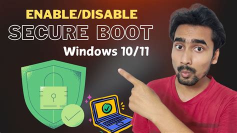 How To Enable Or Disable Secure Boot In Windows 11 And 10 Youtube