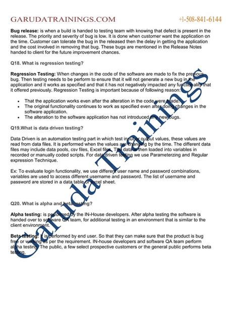 Qa Interview Questions And Answers Pdf