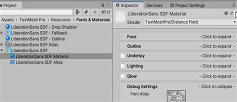 Cant Use Multiple Material Preset With Custom Font Atlas Unity Engine Unity Discussions