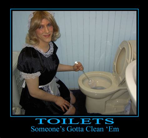 Someones Gotta Clean Em Anon Maid Toilet Clean Costume Sissy JoyReactor