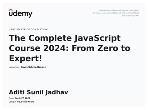 Completed Javascript Course 2024 With Jonas Schmedtmann Aditi Jadhav