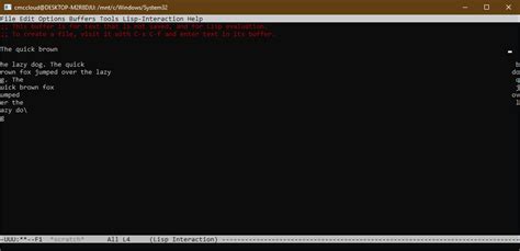 Emacs Aborts After Windows Update 1809 · Issue 3587 · Microsoftwsl