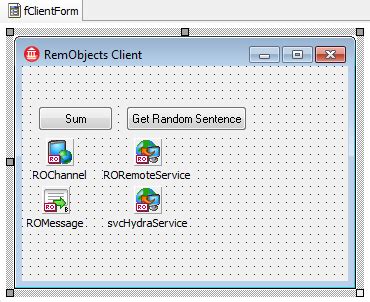 RemObjects SDK Services Sample Delphi RemObjects SDK Services Sample Delphi