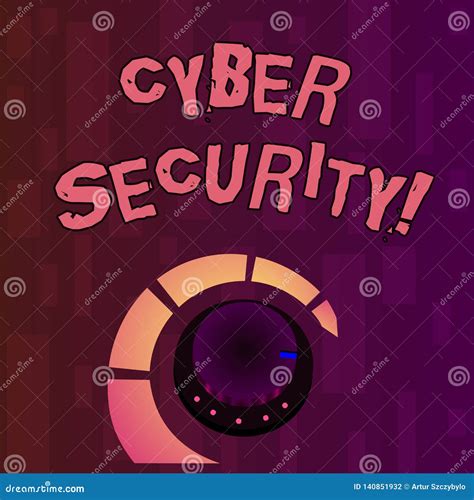 Handwriting Text Writing Cyber Security Concept Meaning Online Prevention Of Attacks Viruses