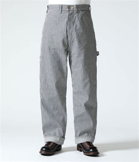Sc42496 11oz Hickory Stripe Work Pants Hickory