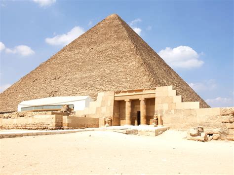 Pyramid Of Cheops Giza Pyramids Egypt