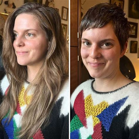 40 Before And After Hair Transformations That Made People Look And Feel ...