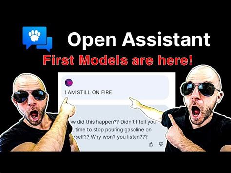 free video openassistant first models are here open source chatgpt from yannic kilcher