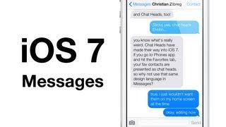 Ios 7 Text Interface