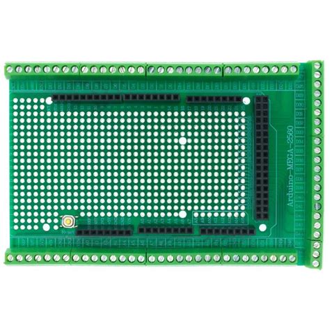 For Arduino Mega DIY Electronics PCB Circuit Boards Double Side PCB Prototype Screw