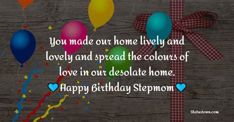 Birthday Wishes For Stepmom