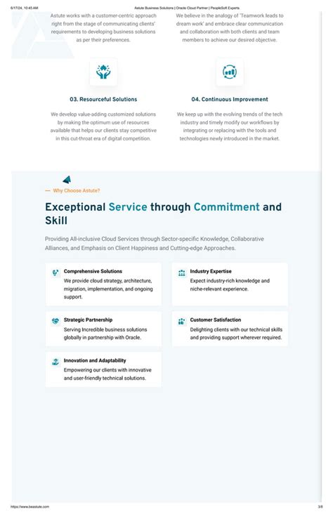 Astute Business Solutions Oracle Cloud Partner Pdf